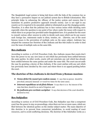 3. The Role of Judges and Advocates in reducing Multiplicity of Suits ...