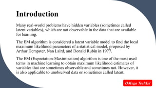 E-M Algorithm | PPTX