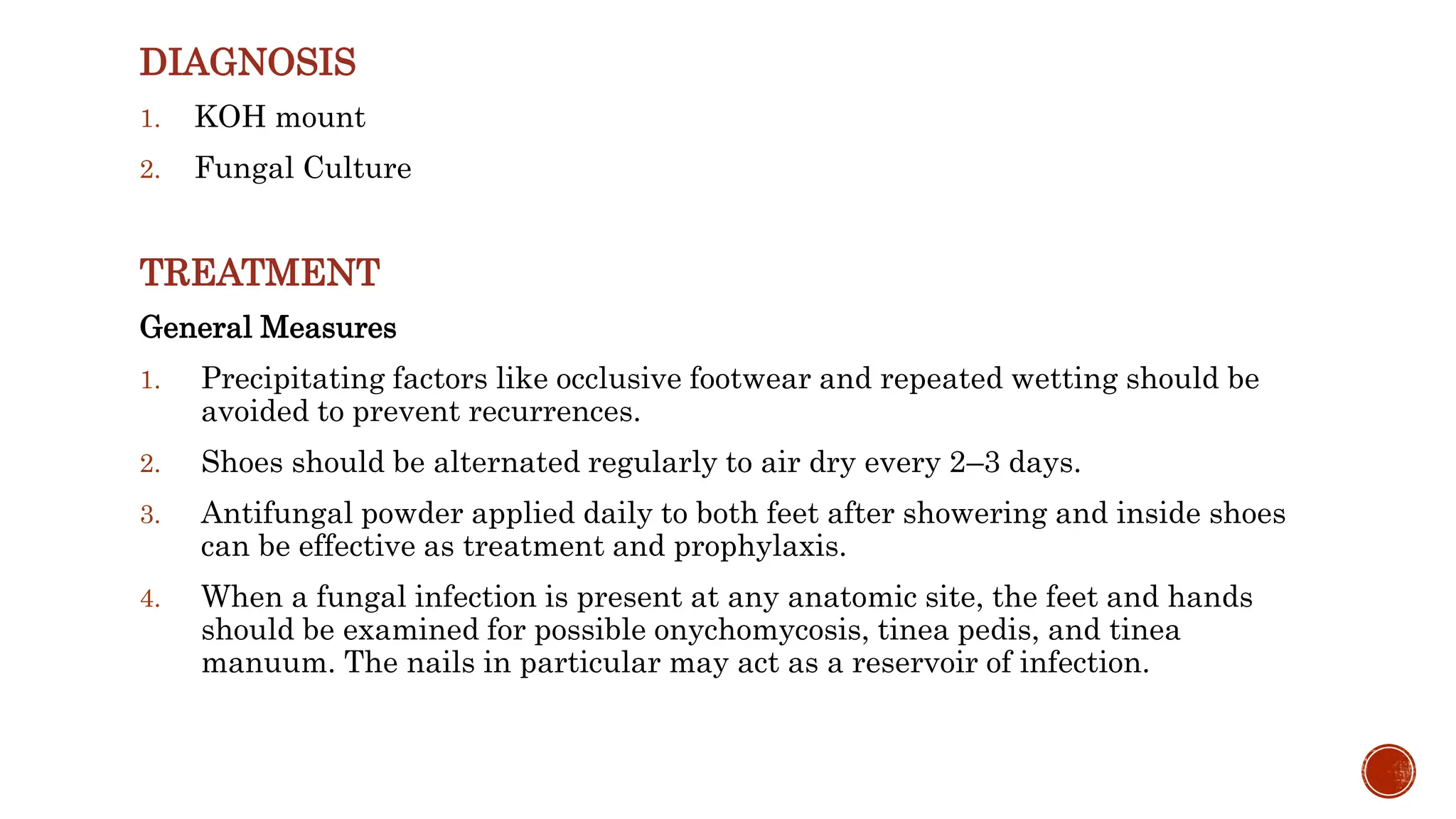 Superficial Fungal Infections | PPTX