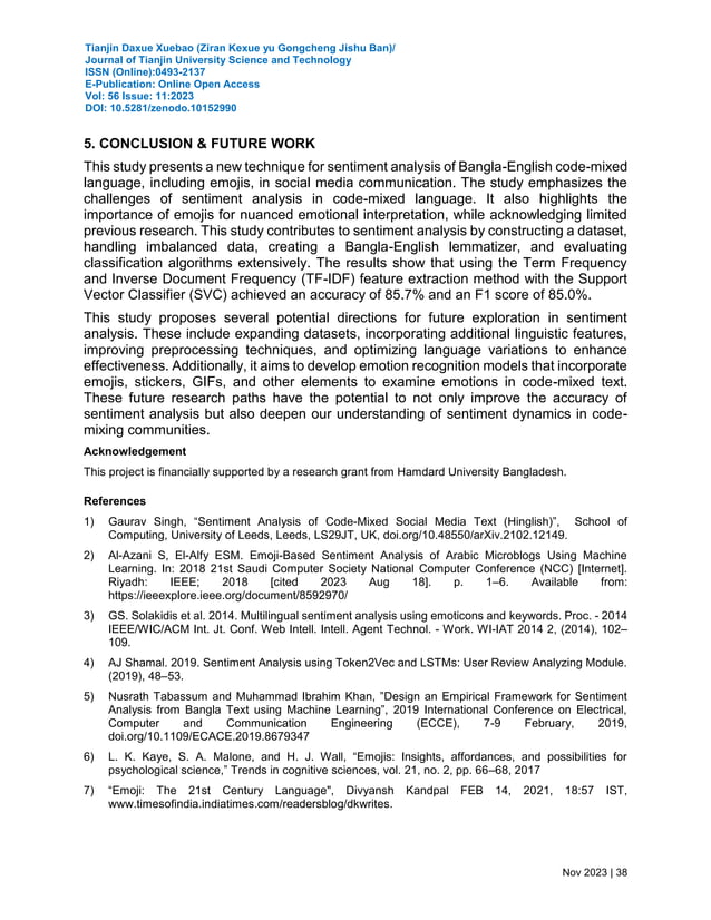 SENTIMENT ANALYSIS OF BANGLA-ENGLISH CODE-MIXED AND TRANSLITERATED SOCIAL MEDIA COMMENTS USING ...