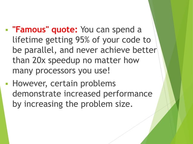 3. Potential Benefits, Limits and Costs of Parallel Programming.pdf | Programming Languages ...
