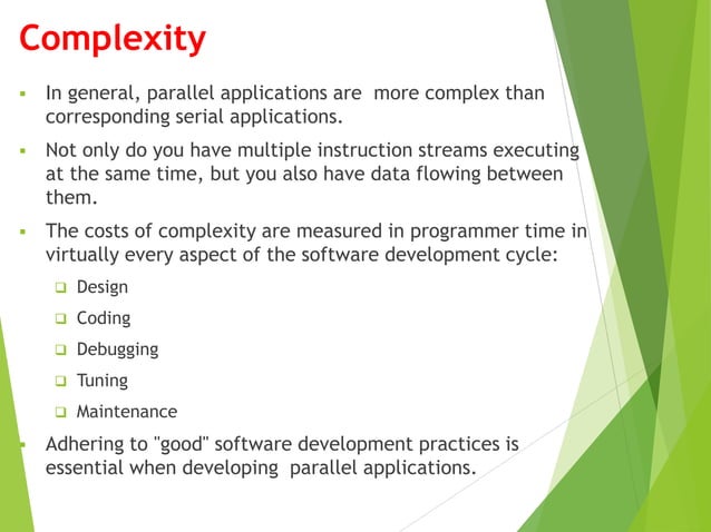 3. Potential Benefits, Limits and Costs of Parallel Programming.pdf | Programming Languages ...