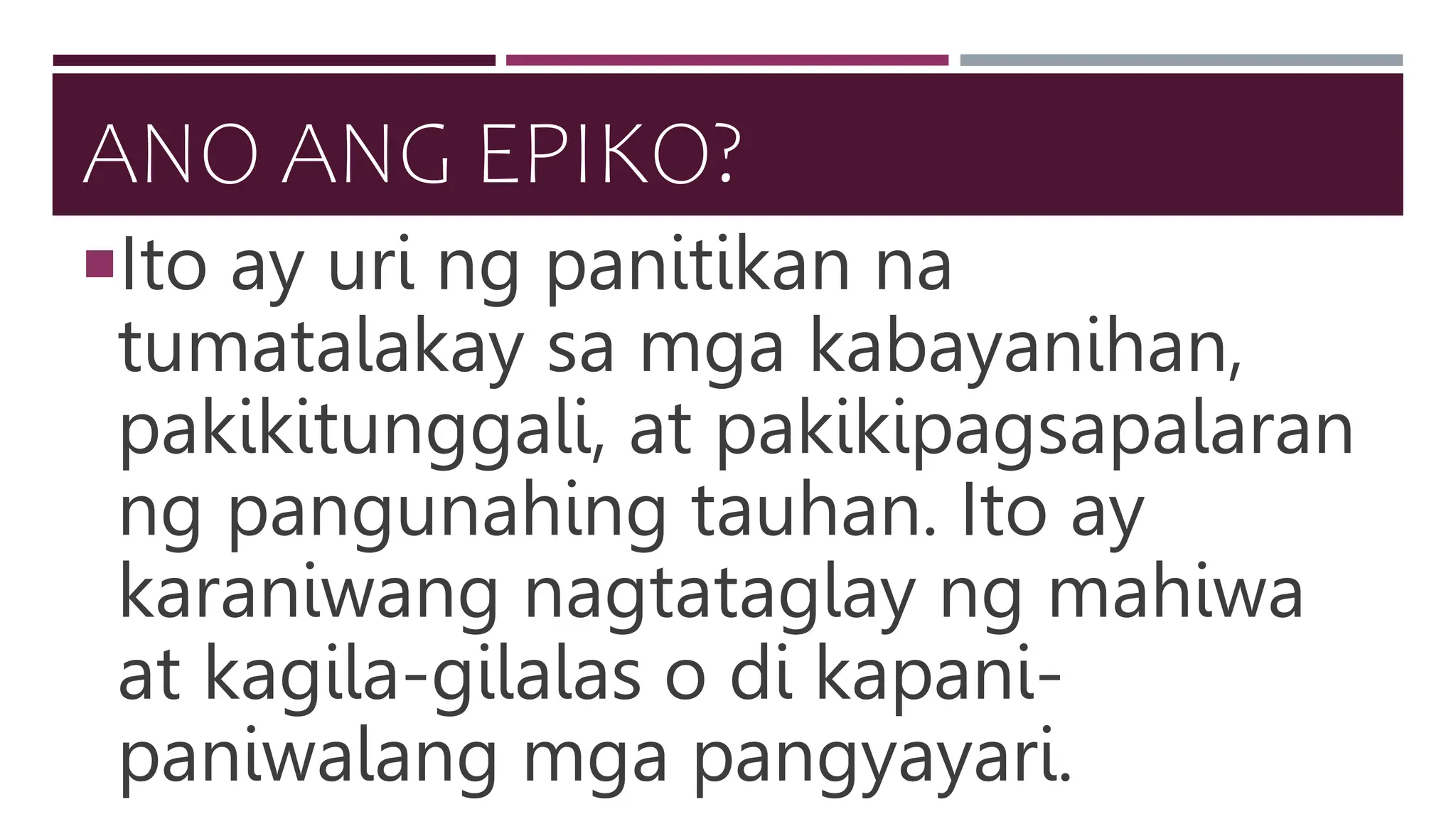 Quarter 1 sa Filipino 7 Module 1EPIKO Fil 7.pptx