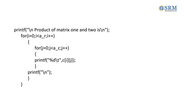 Data Structure & Algorithms - Matrix Multiplication | PDF Data Structure & Algorithms - Matrix Multiplication | PDF