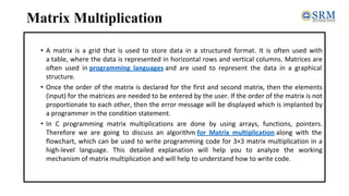 Data Structure & Algorithms - Matrix Multiplication | PDF | Programming Languages | Computing