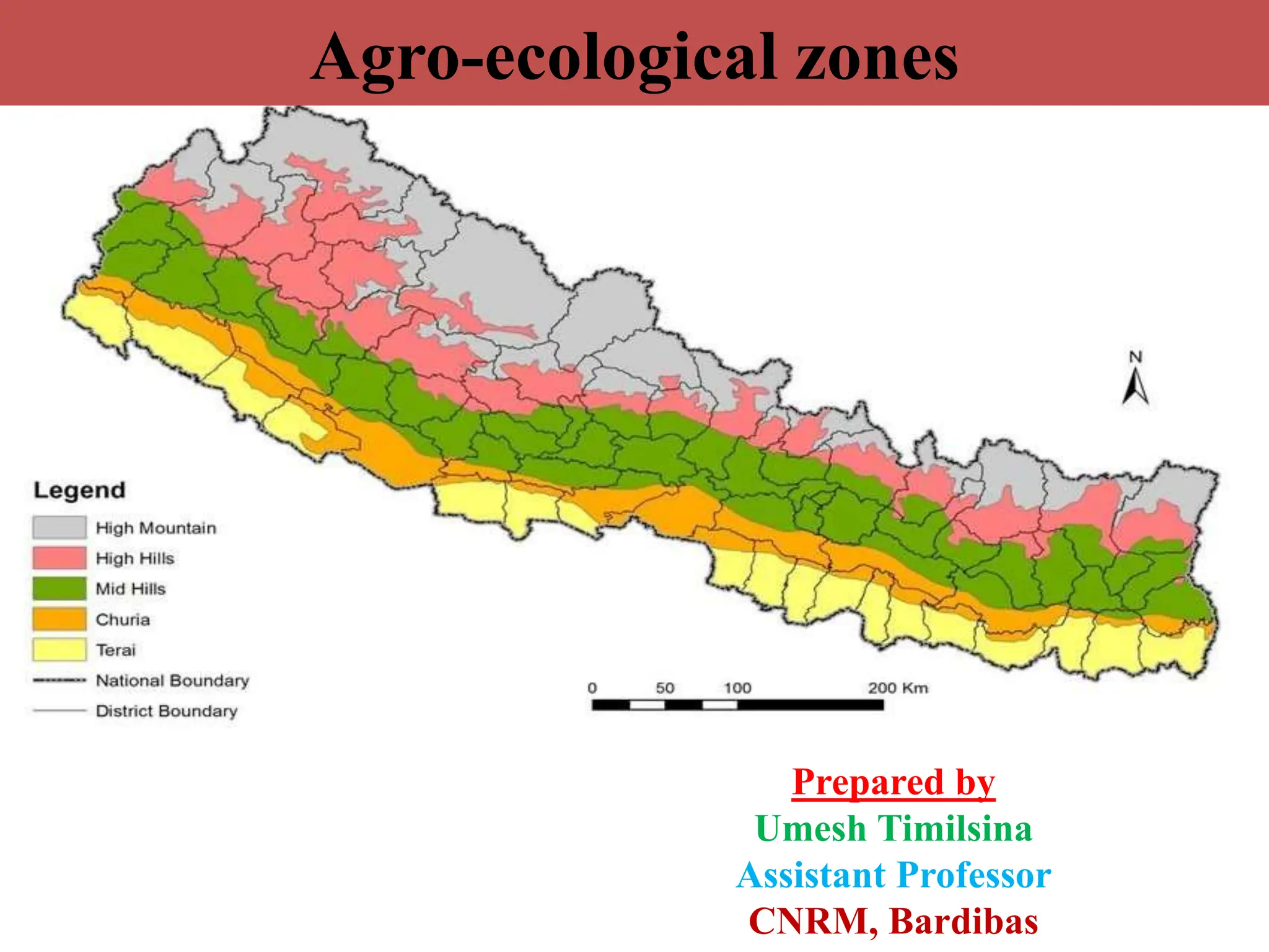 3. Agro-Ecological zoning and niches form the horticultural perspective ...
