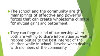 3.pptx Lesoon 7: School and Community Relation | PPTX