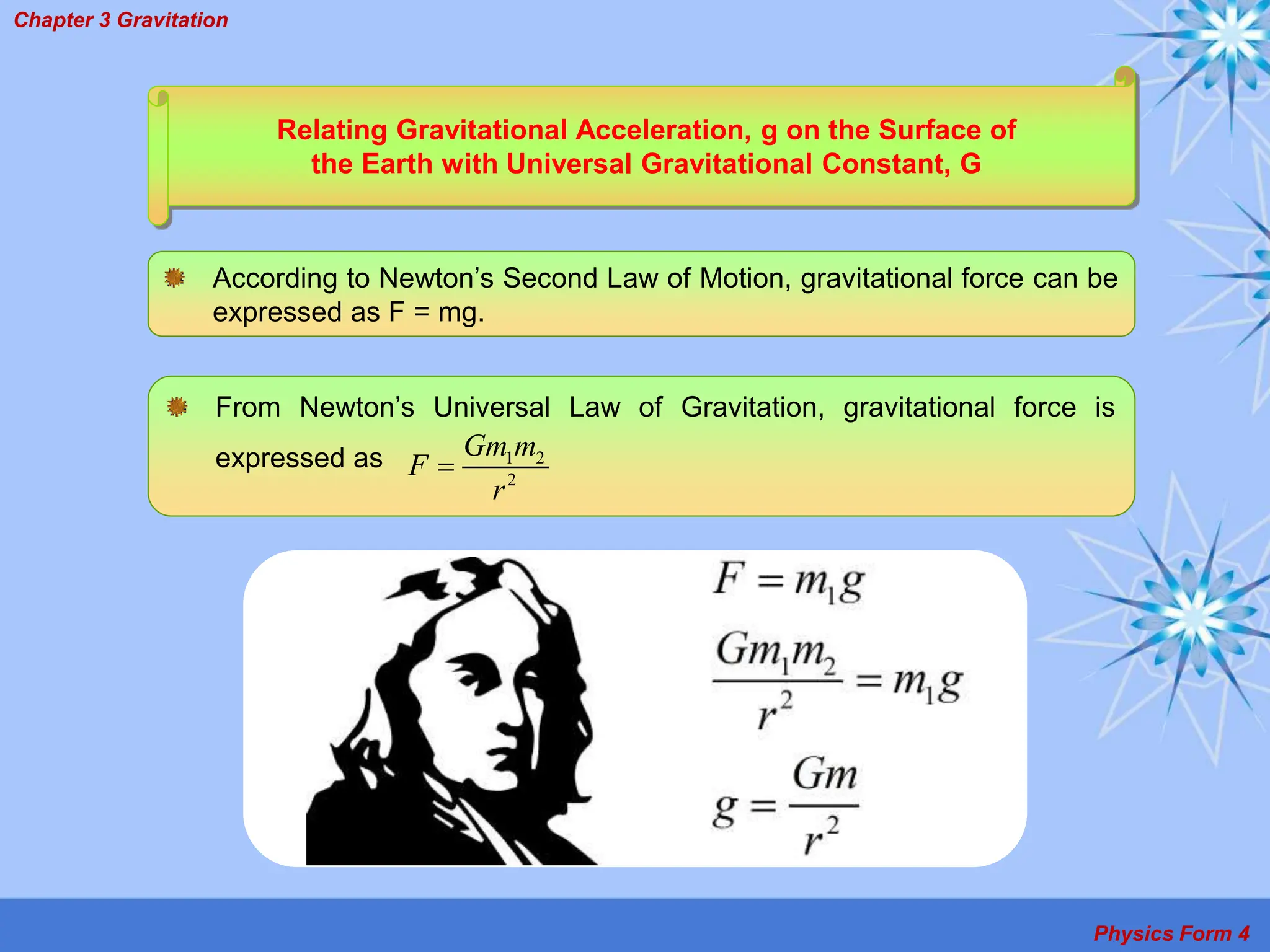3.1 Newton's Universal Law of Gravitation.pptx