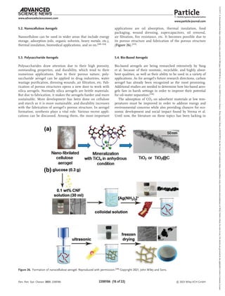 Silica Aerogel: Synthesis, Characterization, Applications, and Recent Advancements | PDF