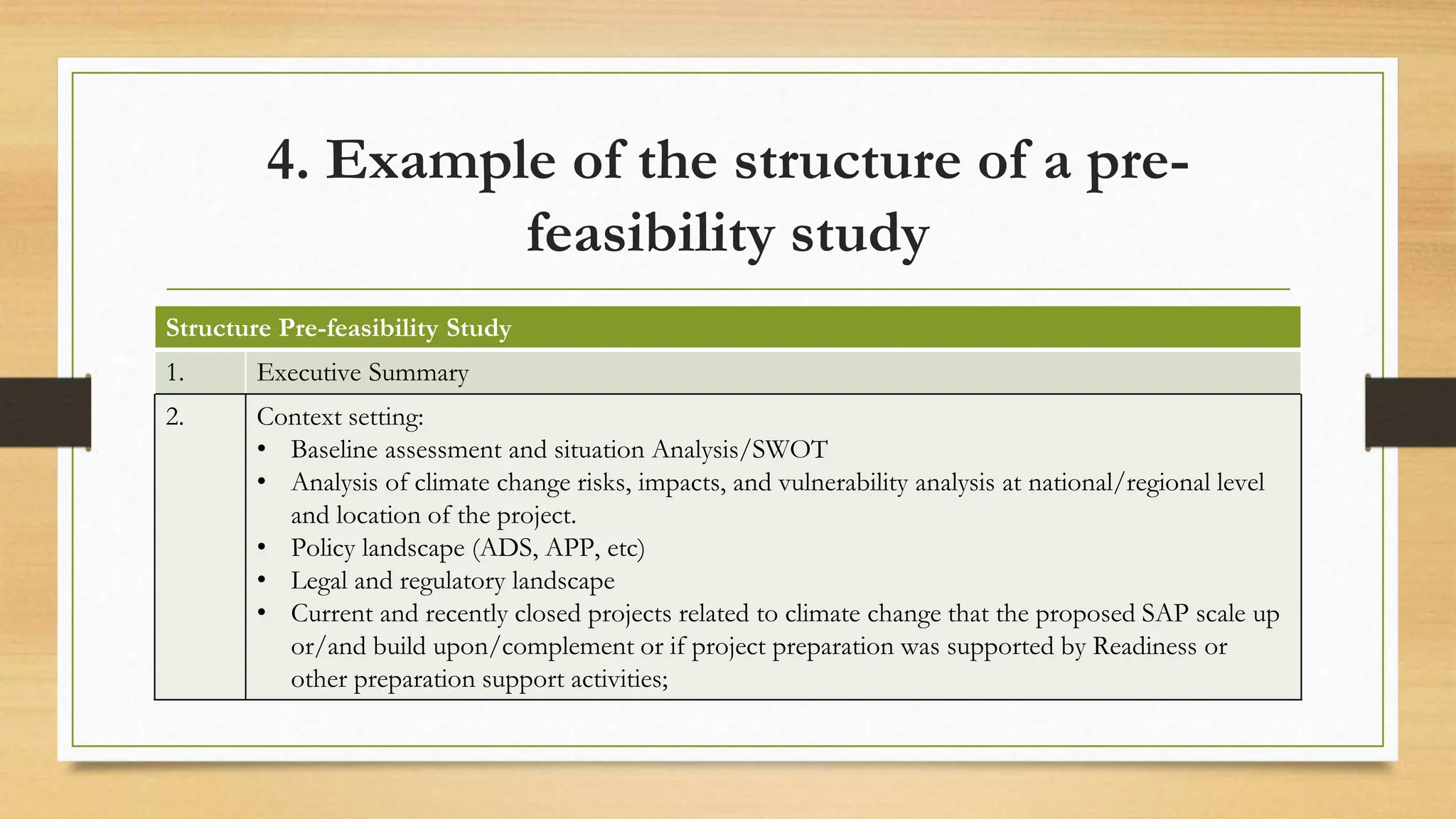 3. Pre-feasibility Study.pptx of project | PPTX