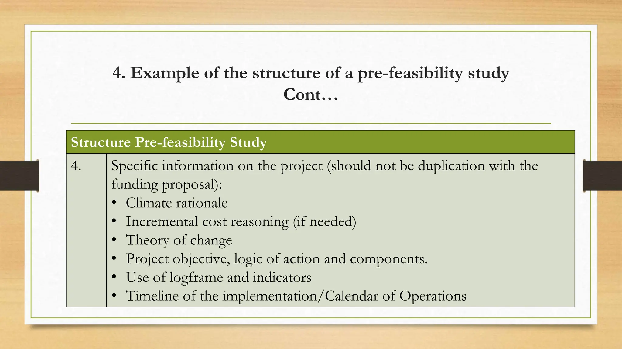 3. Pre-feasibility Study.pptx of project | PPTX