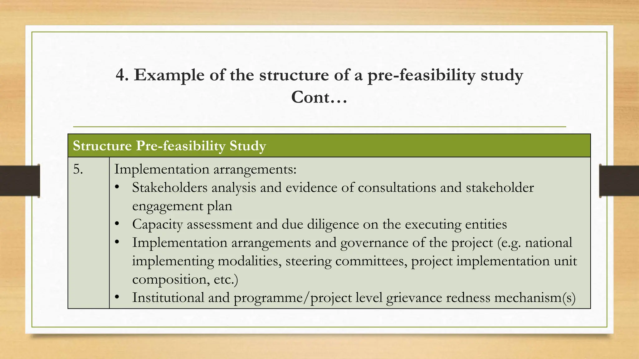 3. Pre-feasibility Study.pptx of project | PPTX