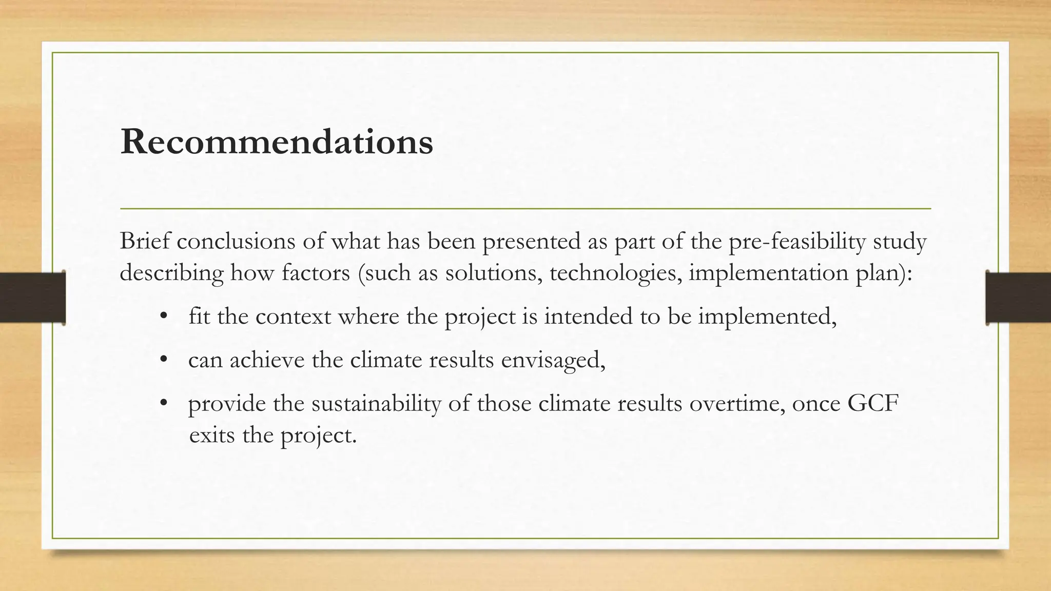 3. Pre-feasibility Study.pptx of project | PPTX