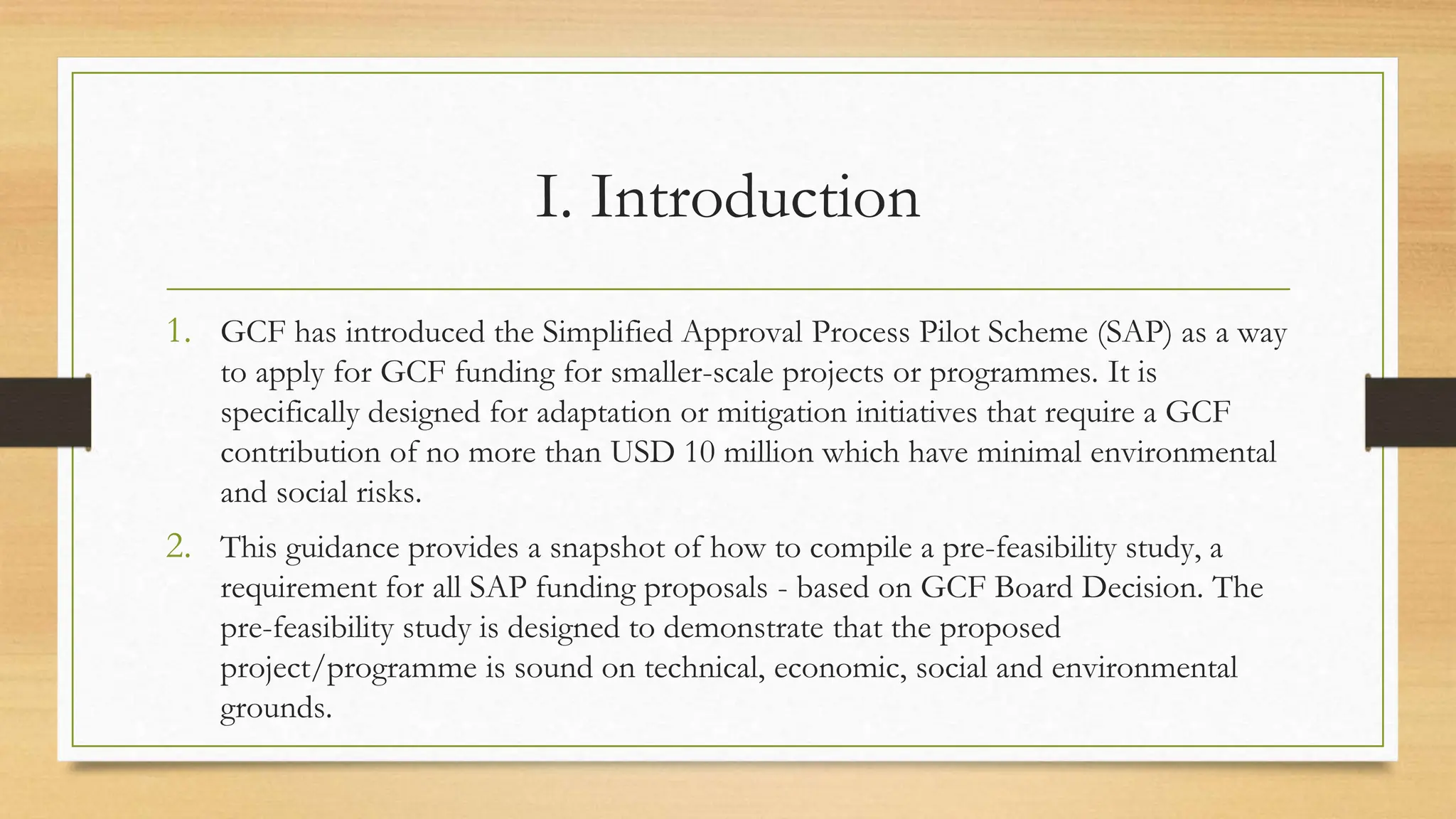 3. Pre-feasibility Study.pptx of project | PPTX
