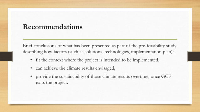 3. Pre-feasibility Study.pptx of project | PPTX