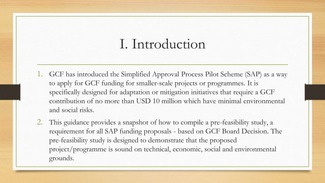 3. Pre-feasibility Study.pptx of project | PPTX