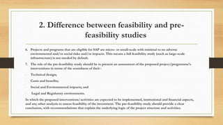3. Pre-feasibility Study.pptx of project | PPTX