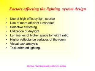 3.3 Energy Efficient Lighting Systems ppt-AK.KHANRA.ppt | Gas and ...