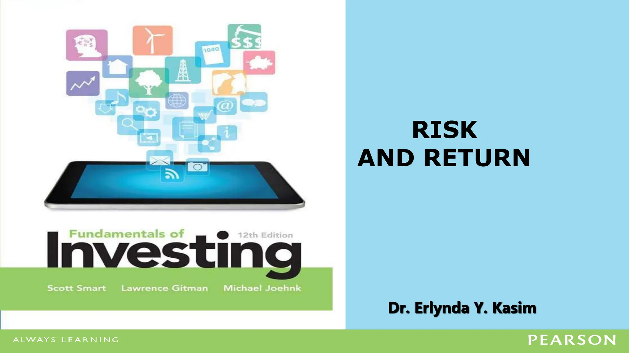 3. RISK AND RETURN Financing Lecturer - ERLYNDA .pptx