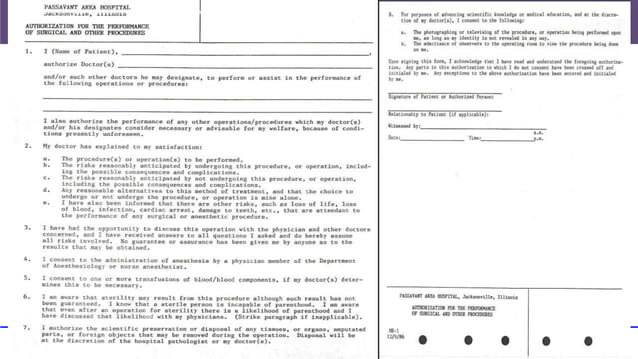 Surgical Conscience and Informed Consent | PPTX