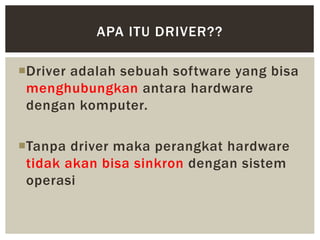 3.6. Menerapkan instalasi driver perangkat keras komputer.pptx