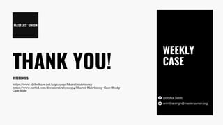 Bharat Matrimony - Case Study | Success Factors | SWOT | PDF