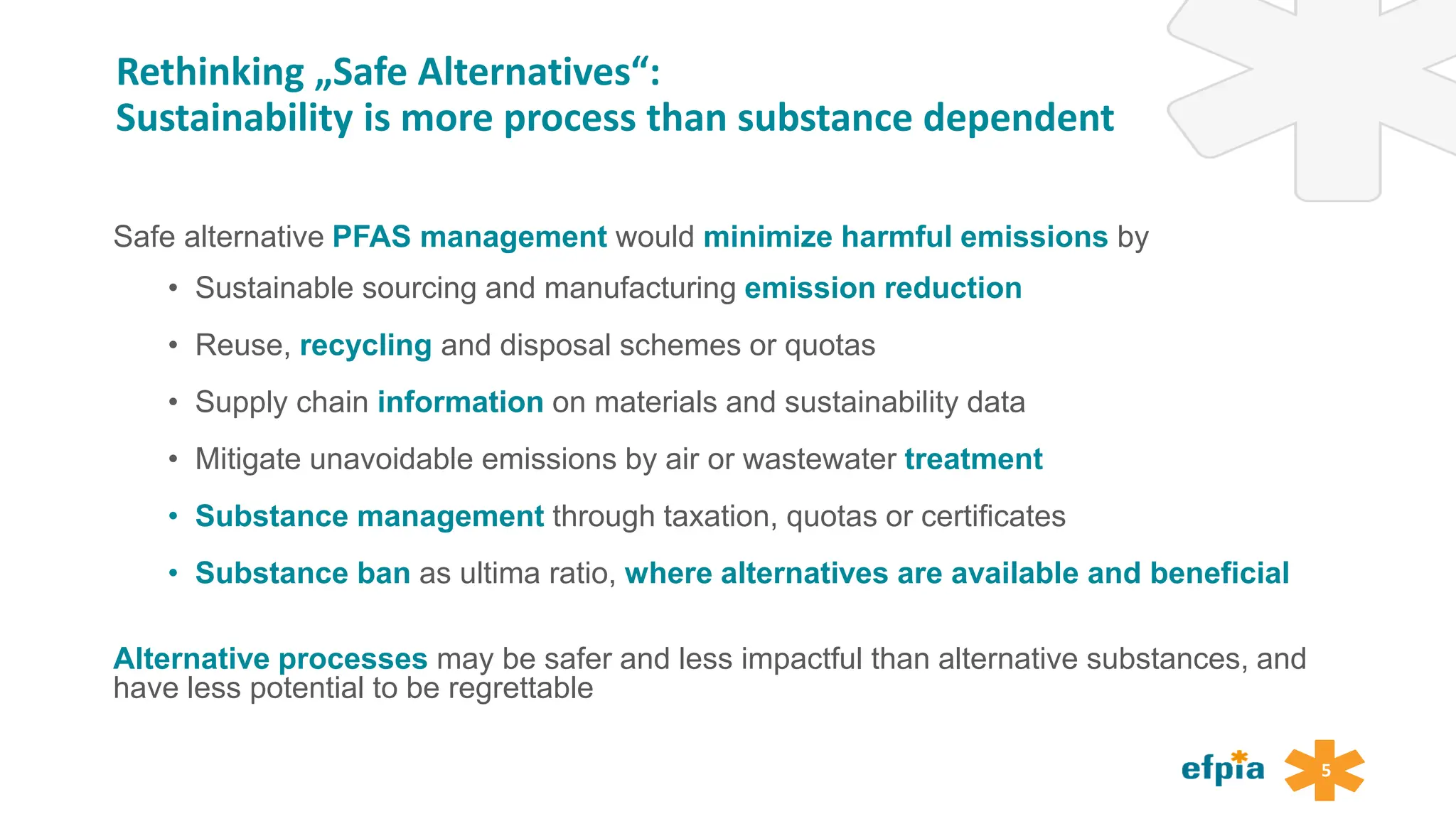 OECD Global Forum on the Environment dedicated to Per- and ...