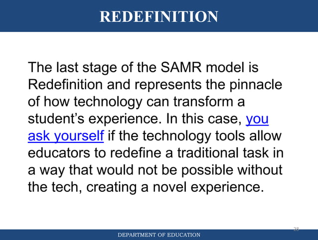 Substitution, augmentation, modification and redifinition | PPT