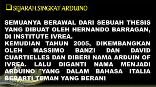 Arduino Uno adalah salah satu mikrokontroler yang paling banyak ...