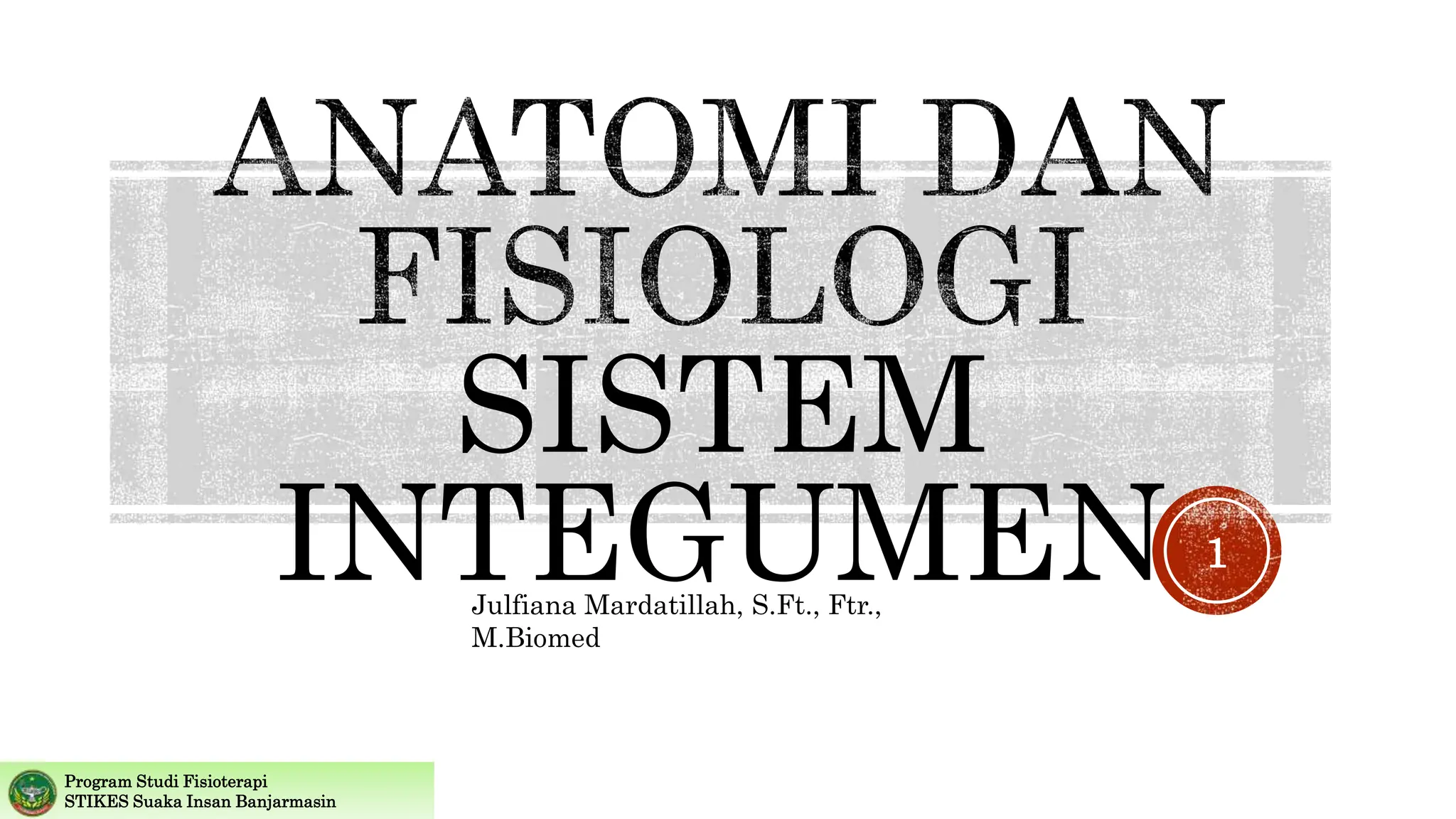 MATERI ANATOMI SISTEM INTEGUMEN SARJANA FISIOTERAPI.pptx