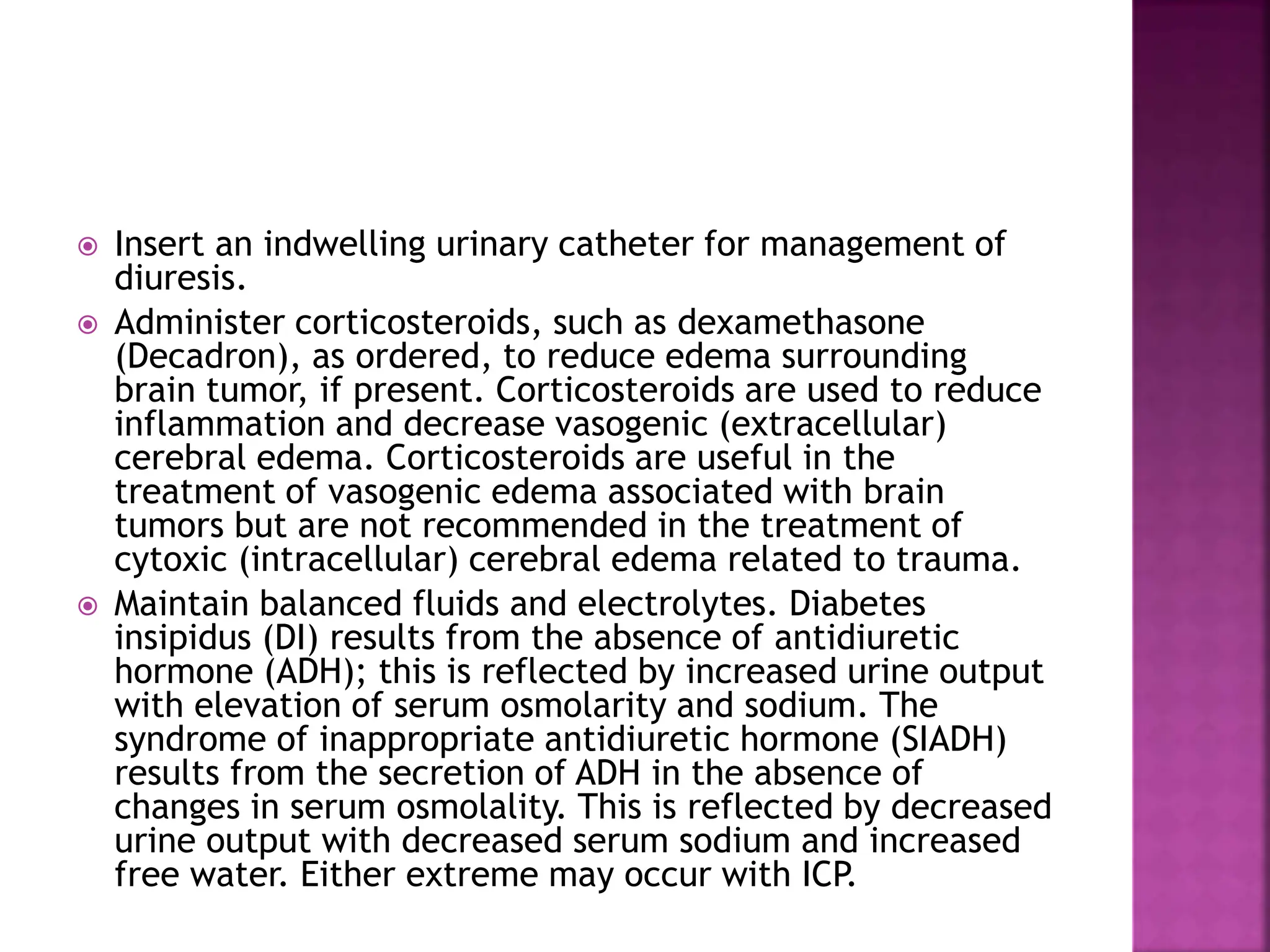 intracranial pressure nursing care process | PPTX