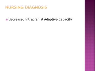 intracranial pressure nursing care process | PPTX