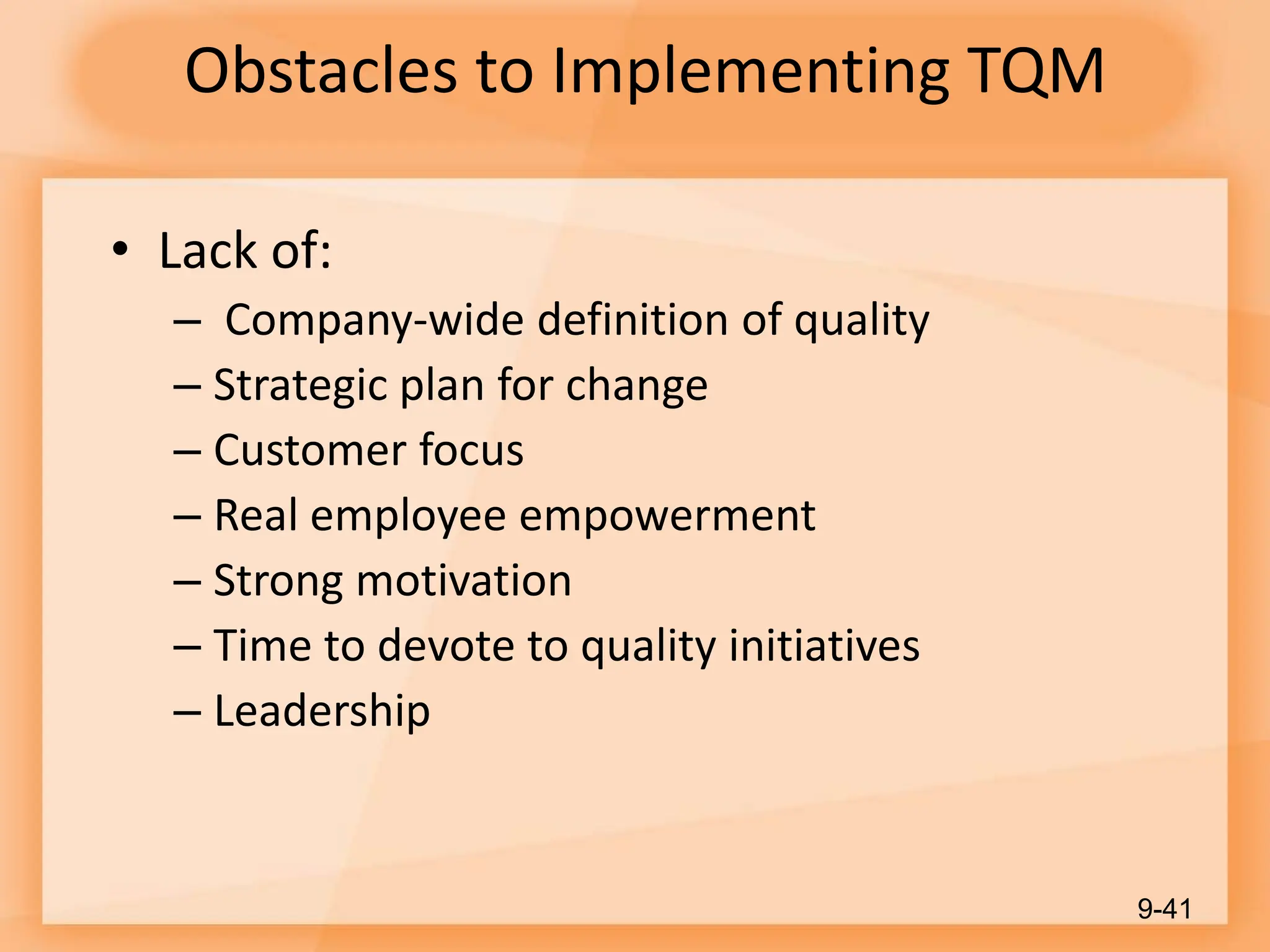 Operation management and its quality management slides | PPT