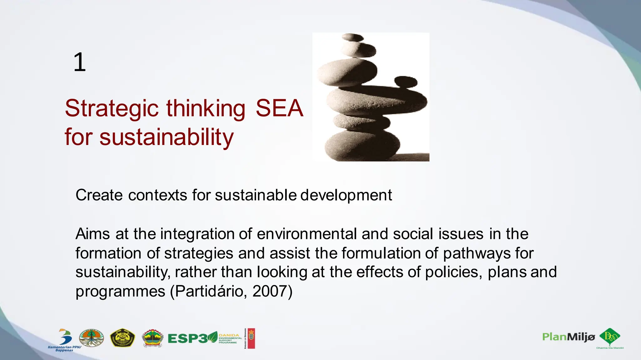 Strategic thinking Model for SEA (Aplikasi di Indonesia) | PDF