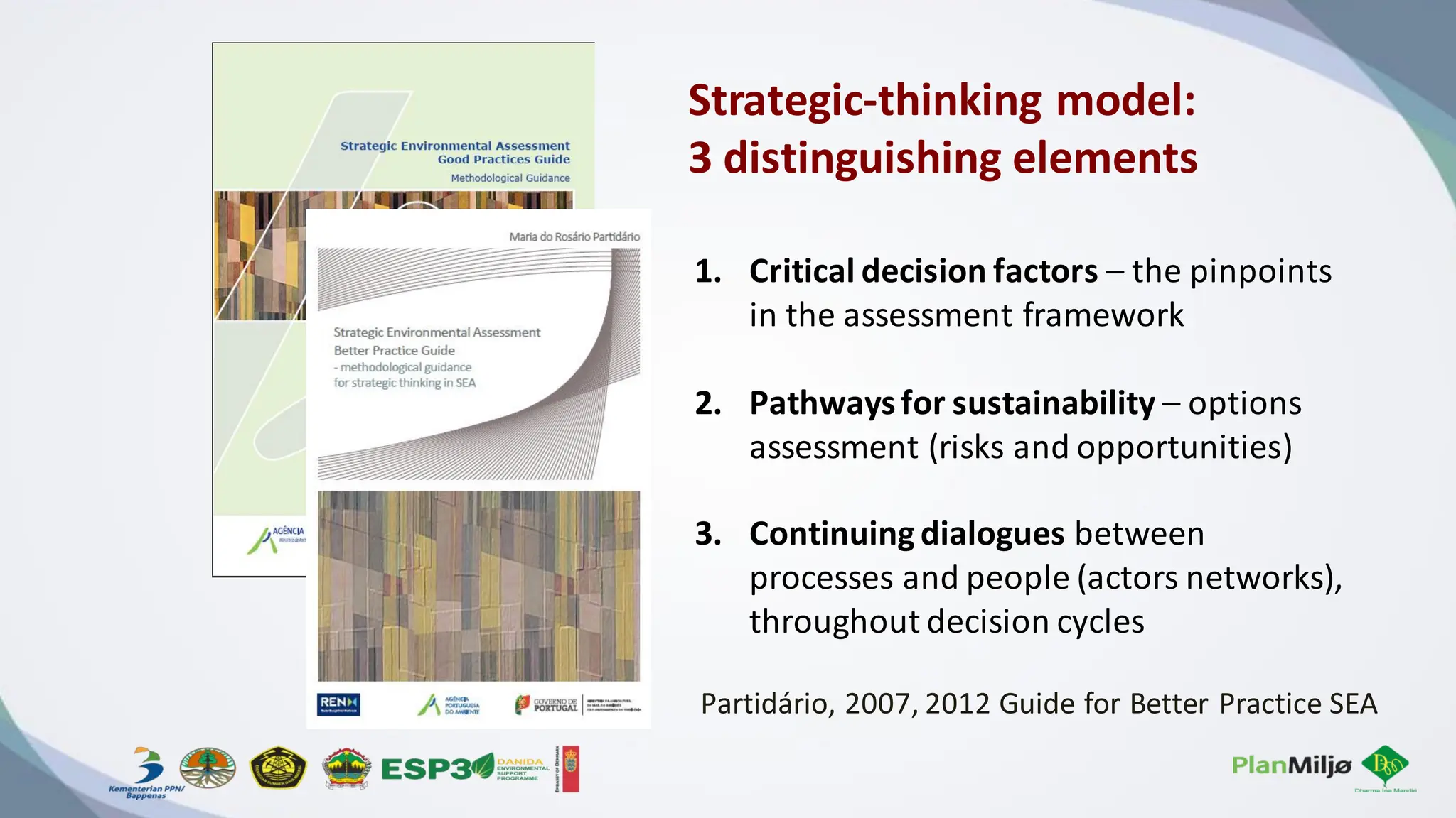 Strategic thinking Model for SEA (Aplikasi di Indonesia) | PDF
