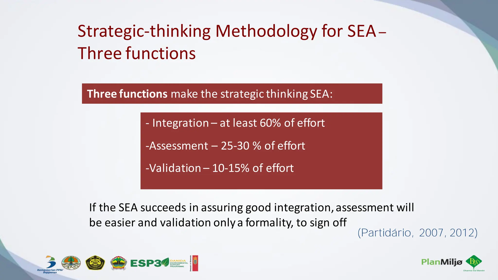 Strategic thinking Model for SEA (Aplikasi di Indonesia) | PDF