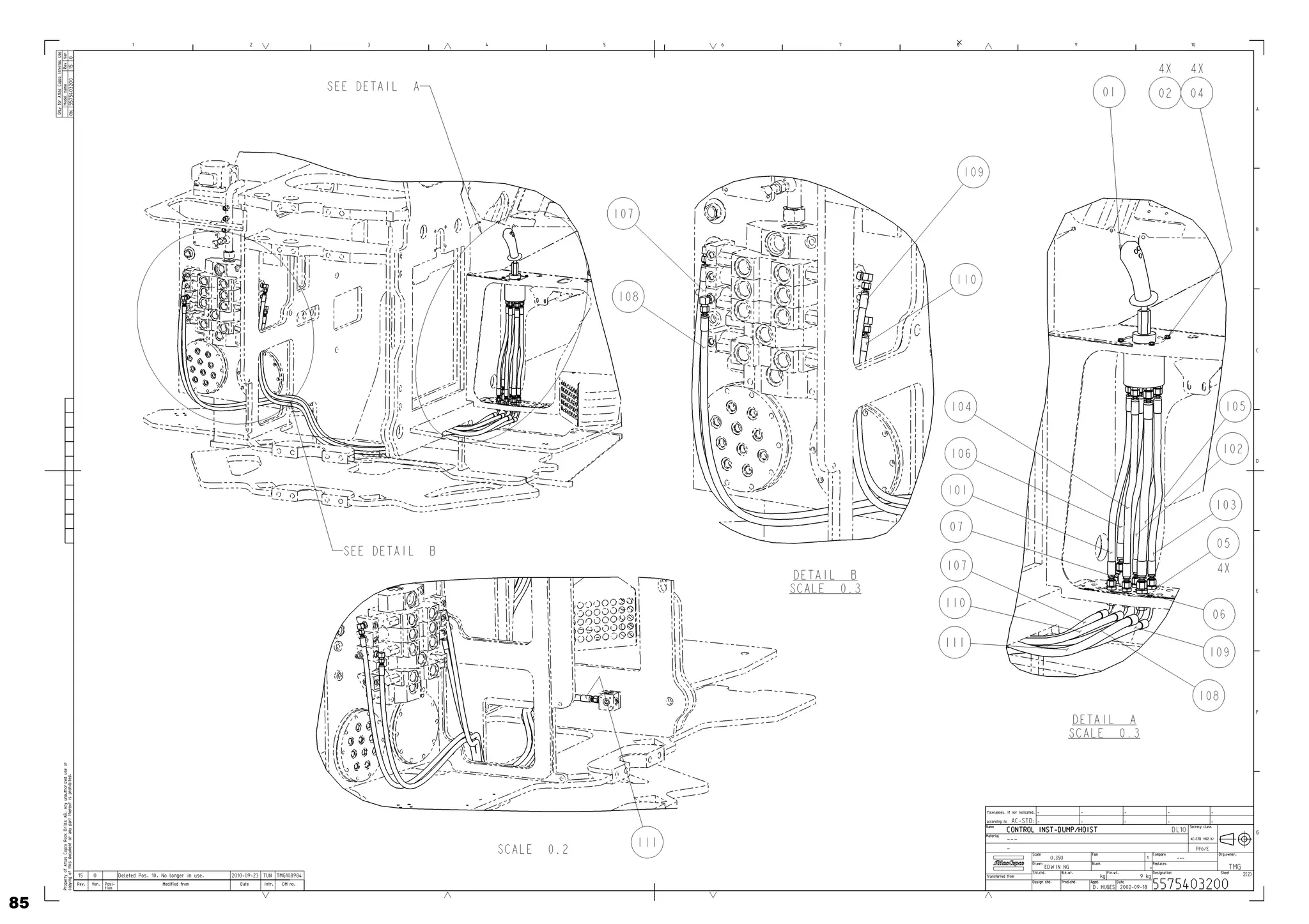 Diagrama hidráulico jumbo m2c de perforación | PPT
