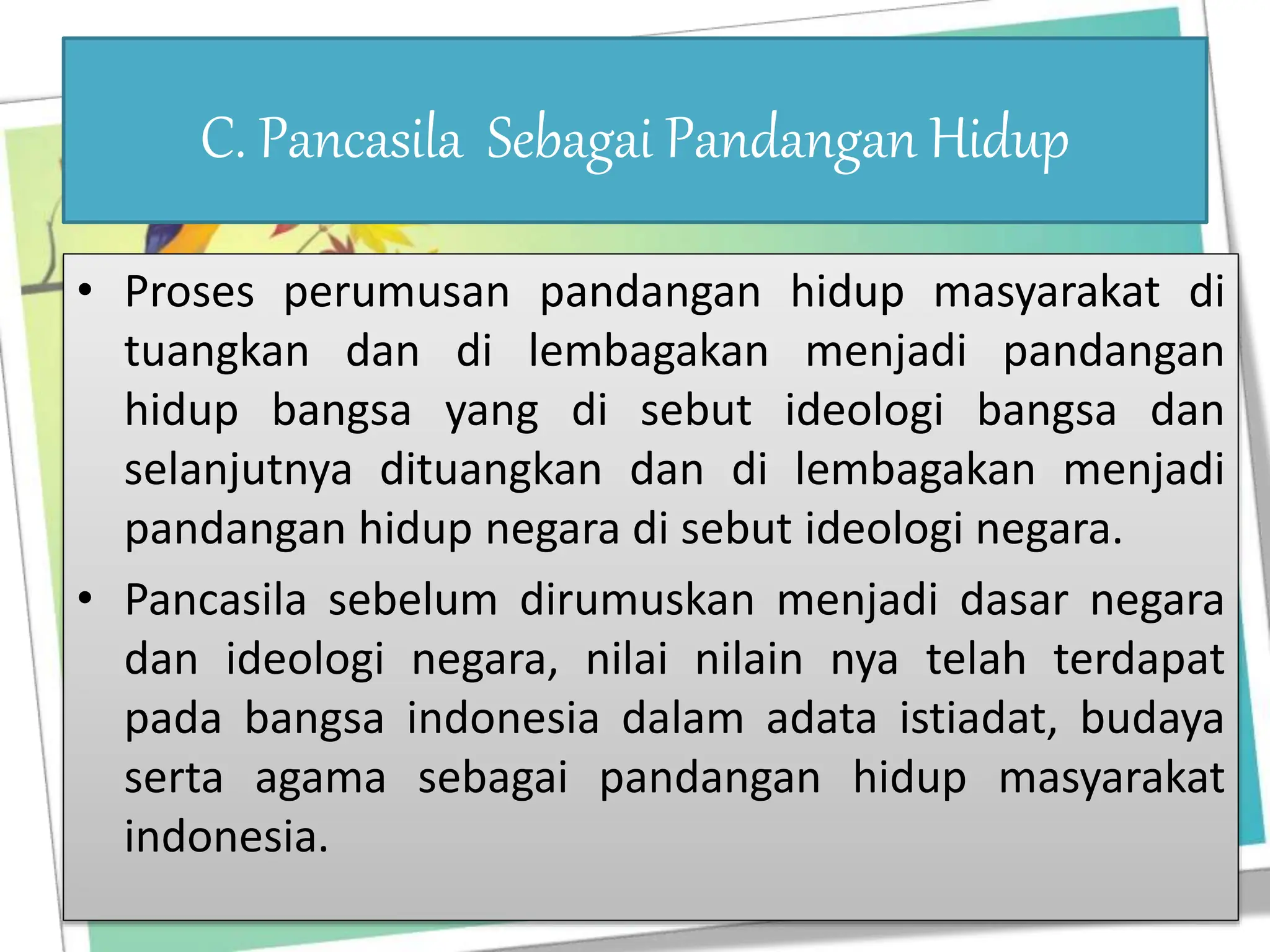 3. Pancasila sebagai Pandangan Hidup.pptx