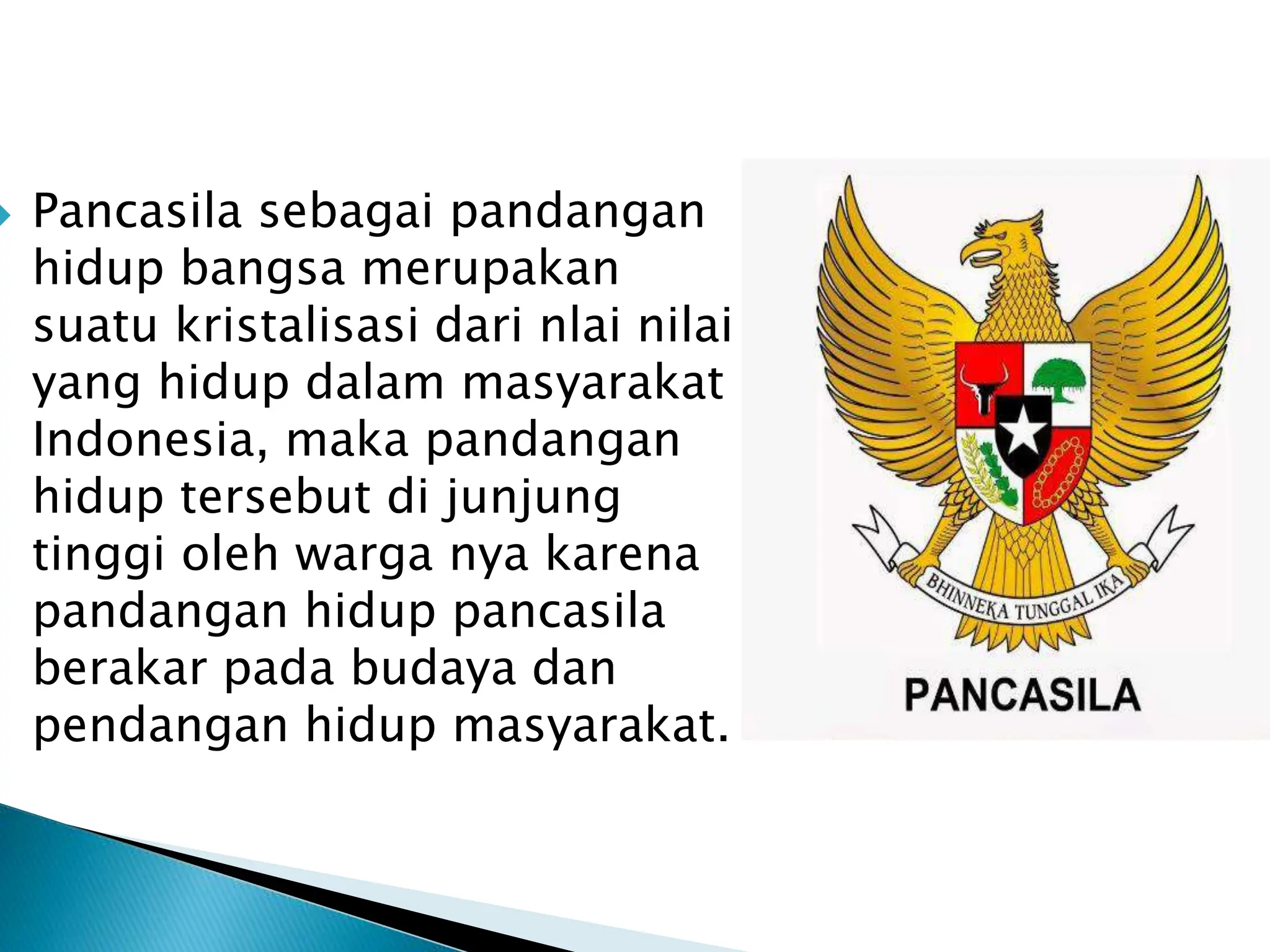 3. Pancasila sebagai Pandangan Hidup.pptx