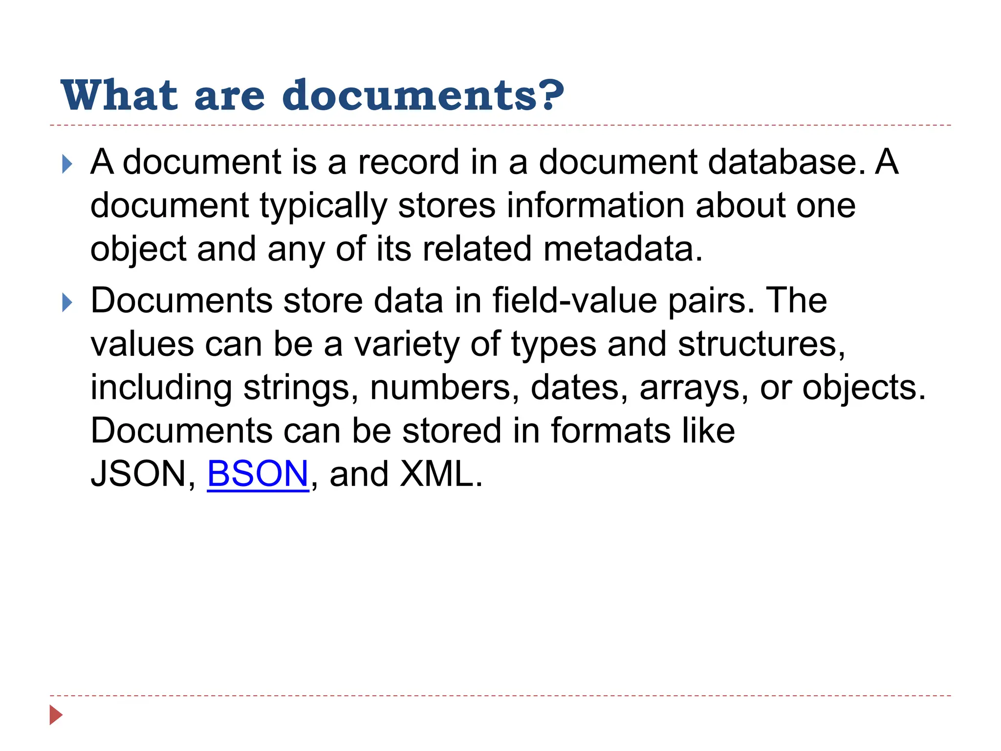 3implementation With Nosql Databases Document Databases Mongodbpptx