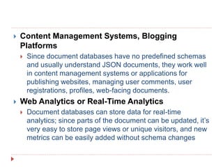 3.Implementation with NOSQL databases Document Databases (Mongodb).pptx