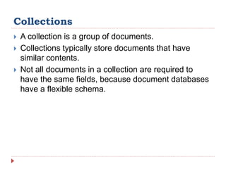3.Implementation with NOSQL databases Document Databases (Mongodb).pptx