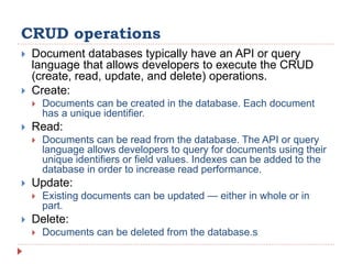 3.Implementation with NOSQL databases Document Databases (Mongodb).pptx