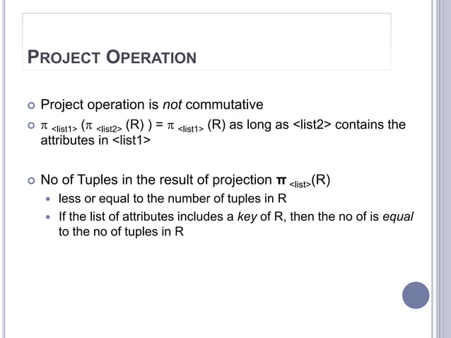 3._Relational_Algebra.pptx:Basics of relation algebra | PPTX | Computing | Technology & Computing