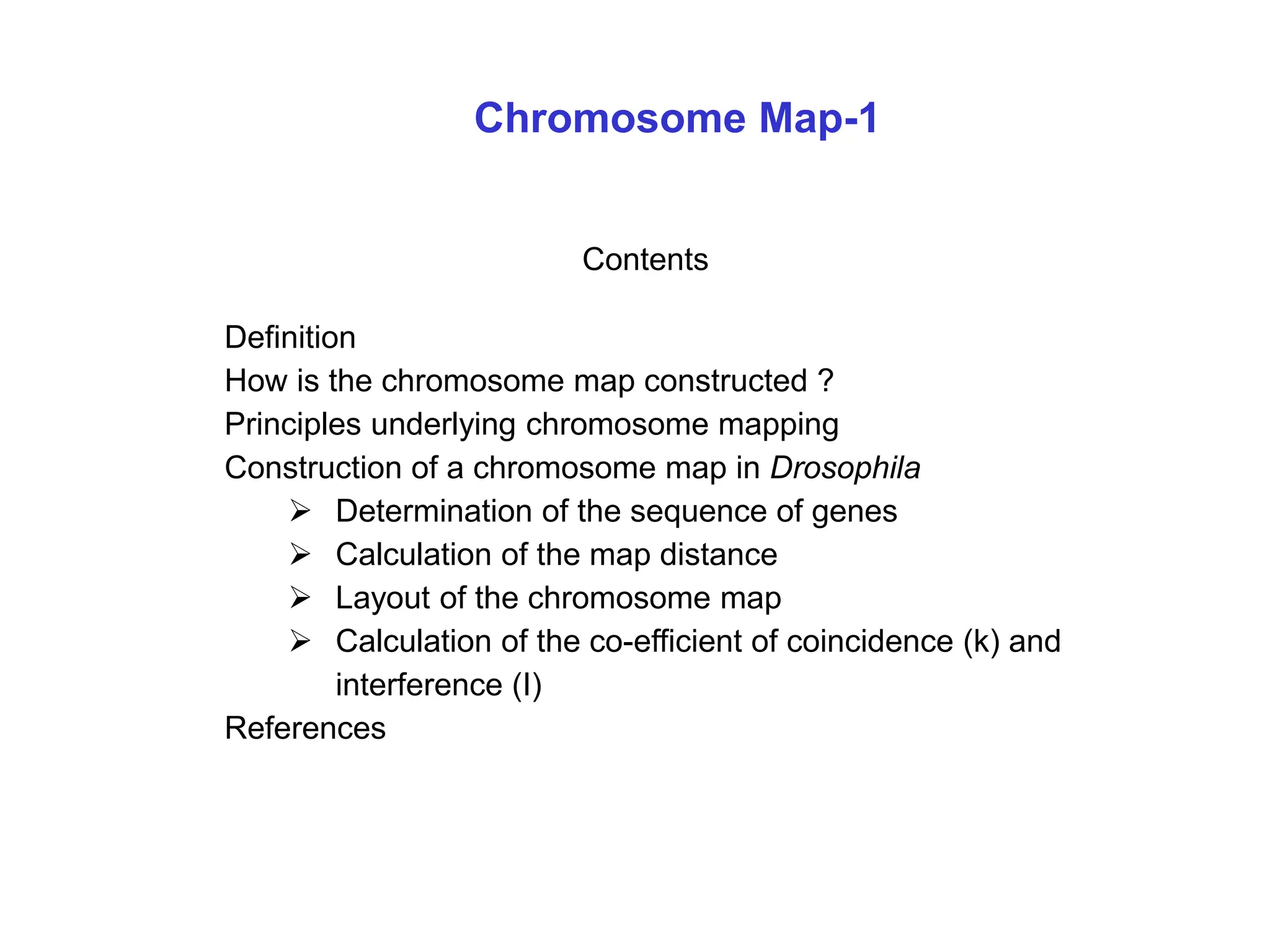 3. Chromosome Mapping in Drosophila flies | PPT