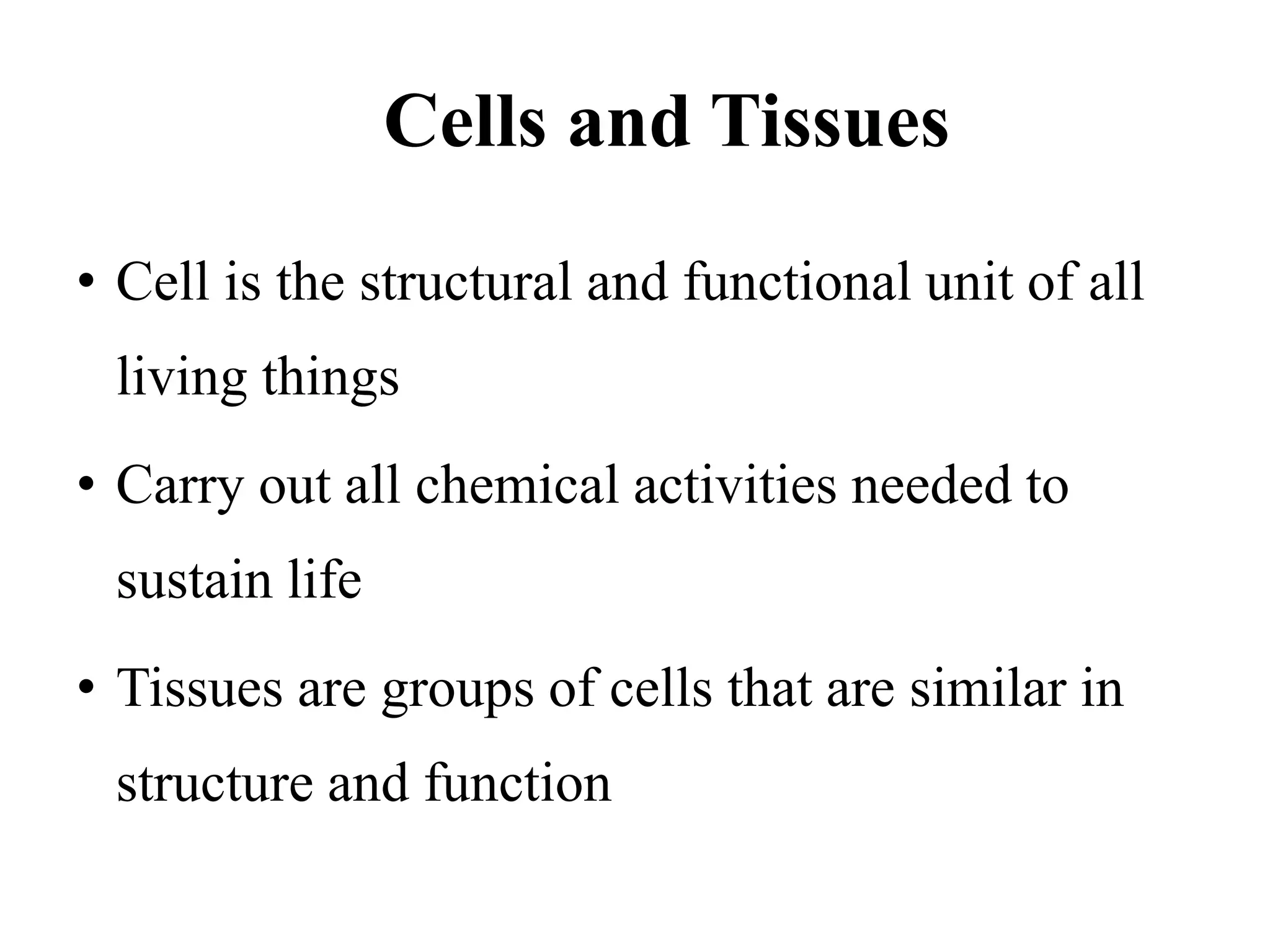 3.Cell _ Tissues.pptxmmmmmmkkkkllllllllll | PPT