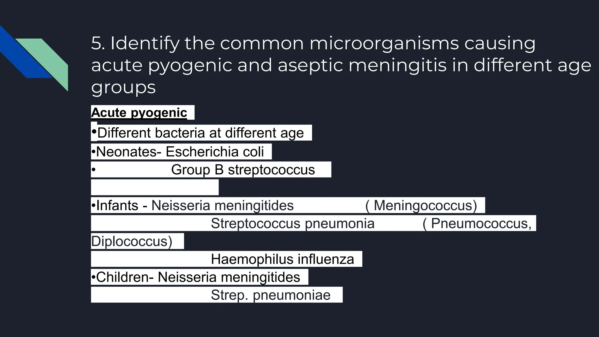 Pathogenesis of Meningitis and Microbiology of Organisms | PPTX