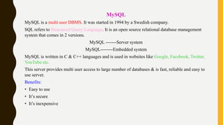 3. WEB TECHNOLOGIES.pptx B.Pharm sem 2 CAP | PPTX