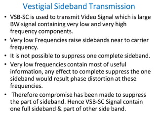 Double side band suppressed carrier AM generation | PPTX