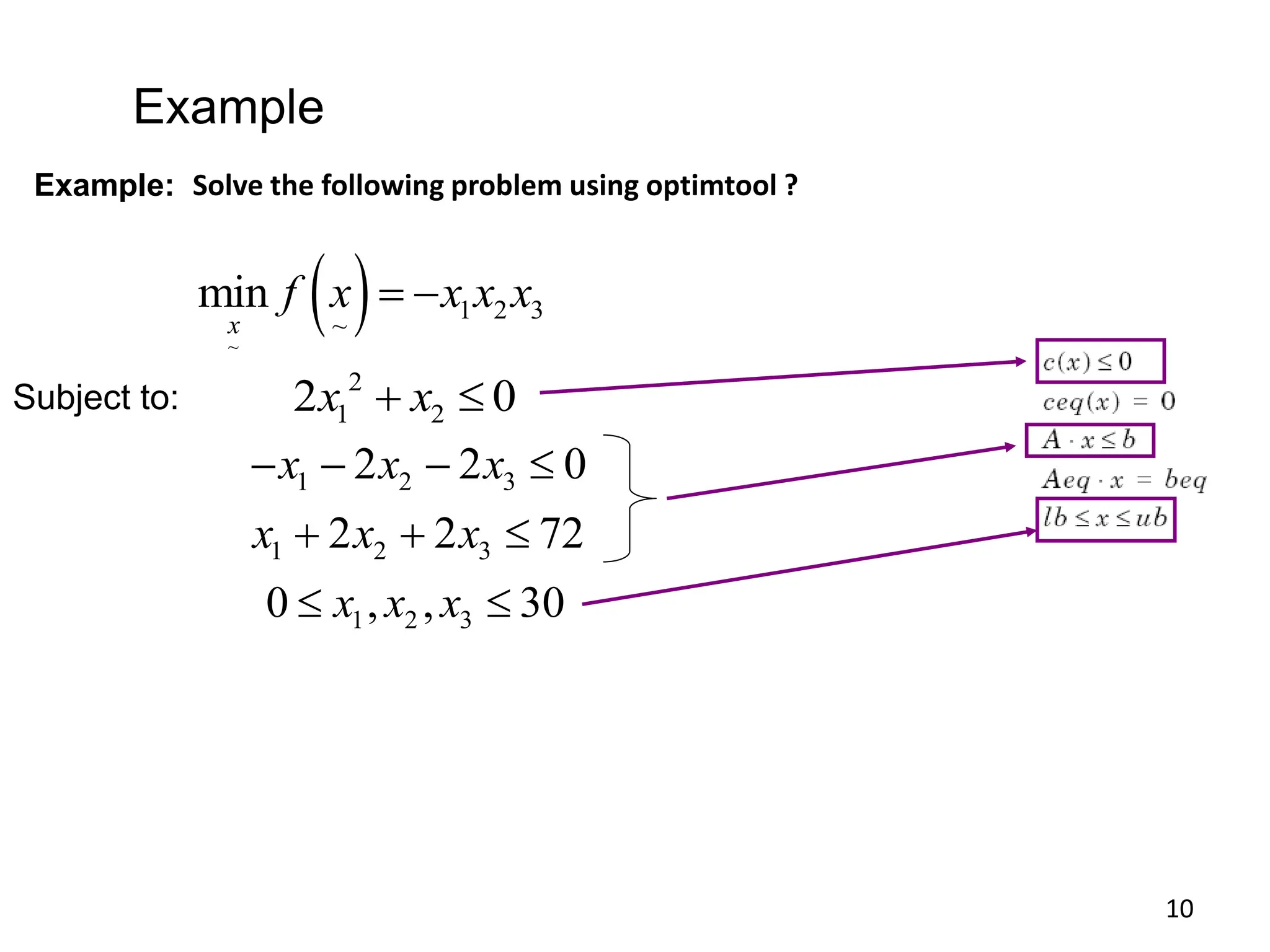 optimization methods by using matlab.pptx | Programming Languages | Computing